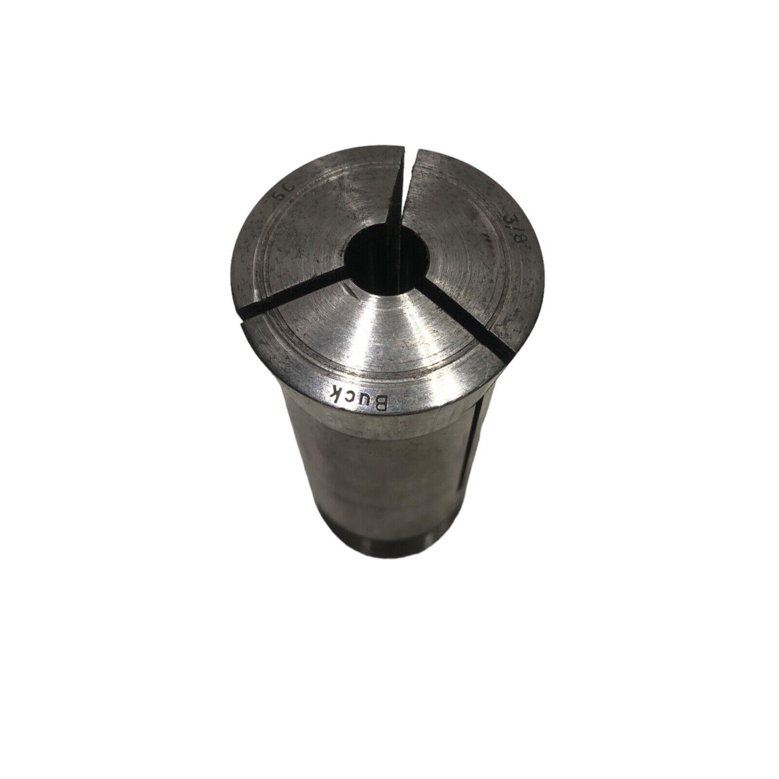 5C Round Collet — Internal & External Threads — Size 3/8